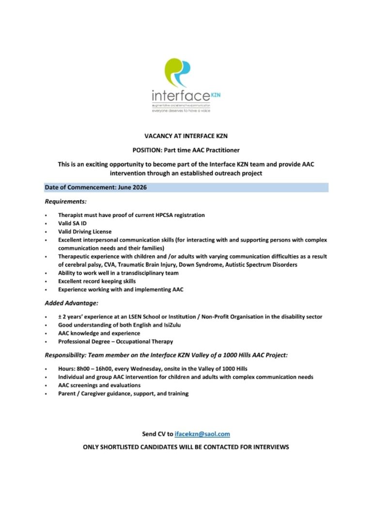 VACANCY: KZN - OTASA